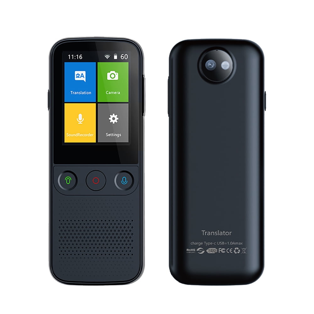 Mini Smart Voice Translator Instant Translation Portable Language ...