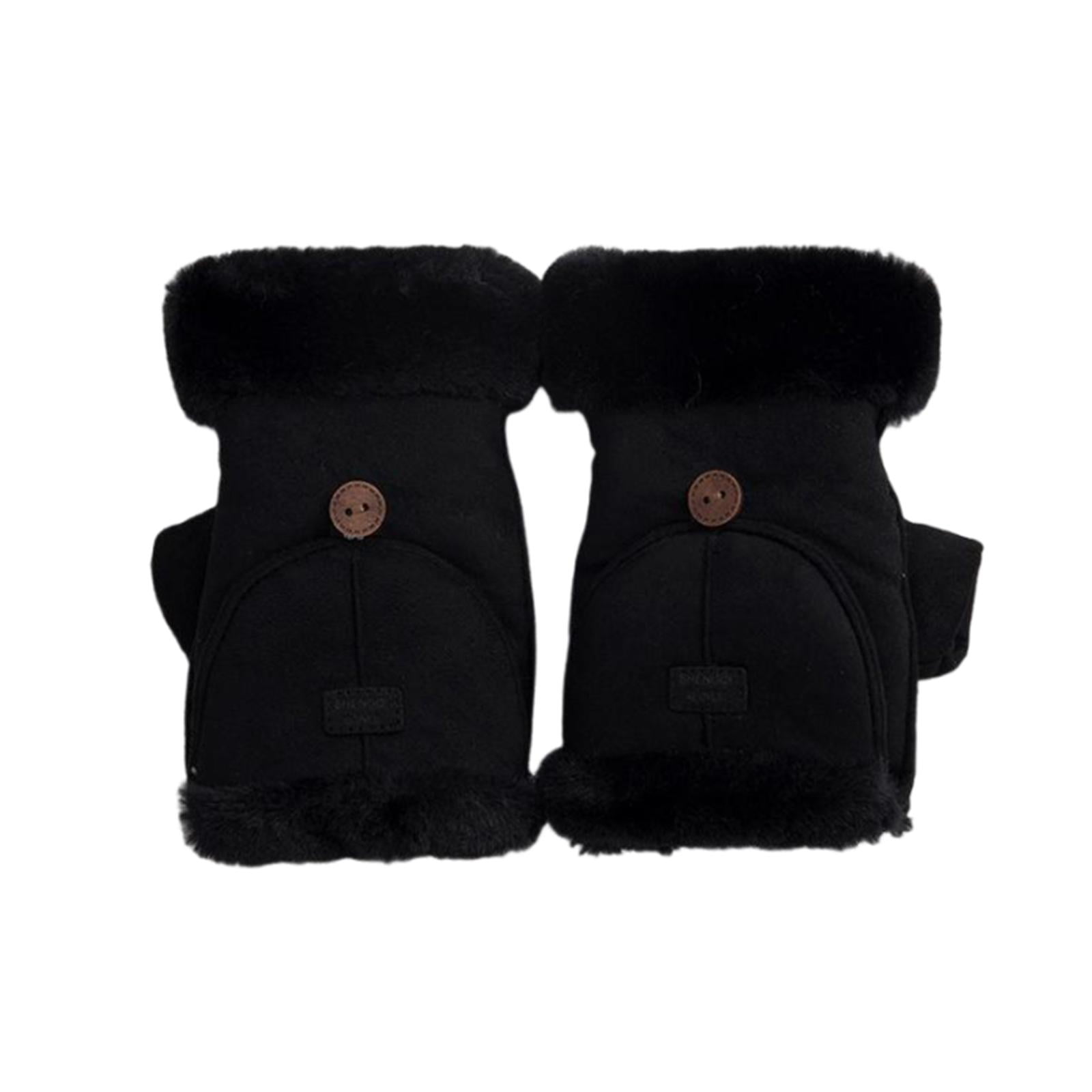 Click here for Milaget Winter Fingerless Gloves For Women Convert... prices