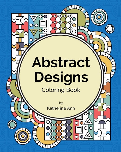 Abstract Designs Coloring Book - Walmart.com