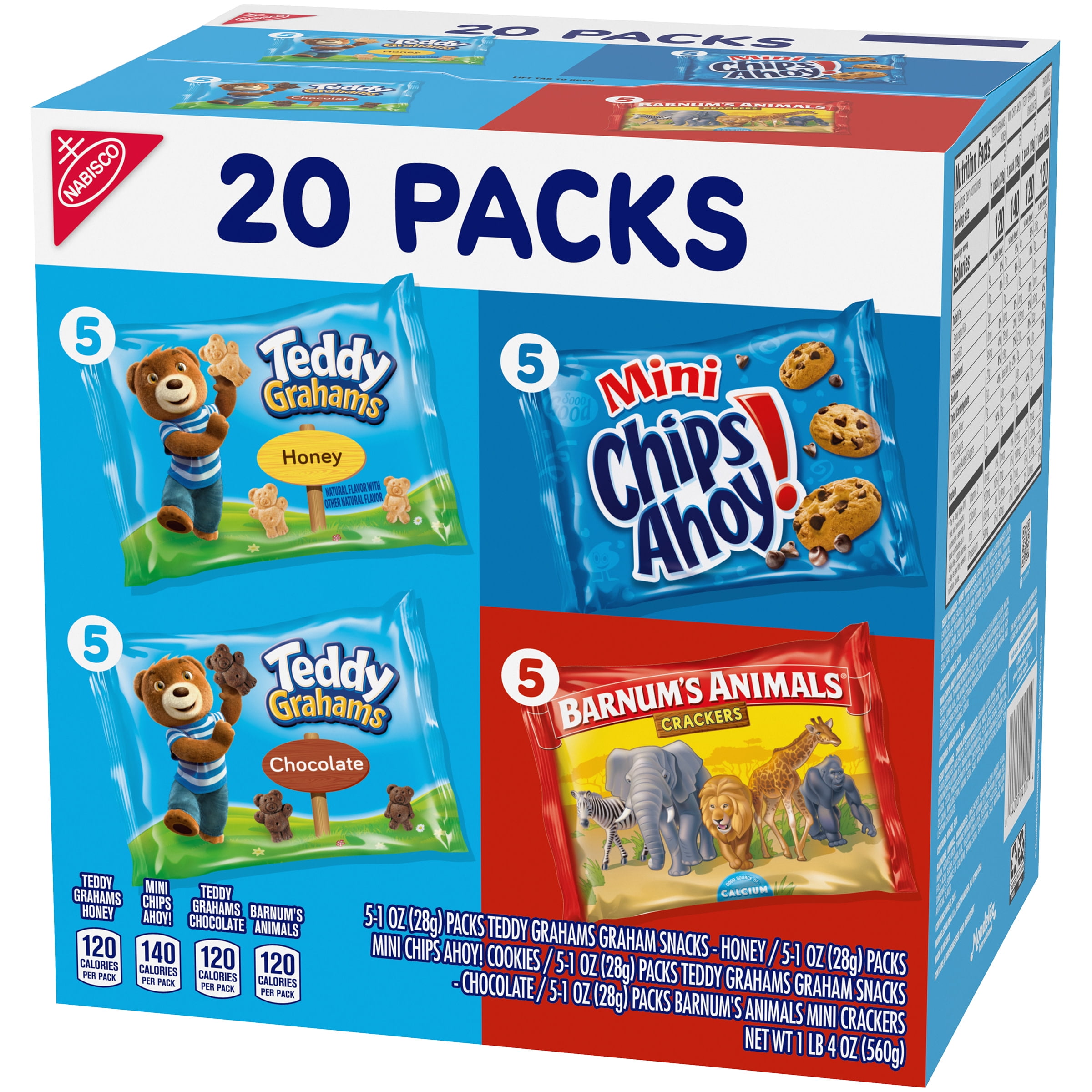Buy Nabisco Fun Shapes Variety Pack, Barnum's Animal Crackers, Teddy ...