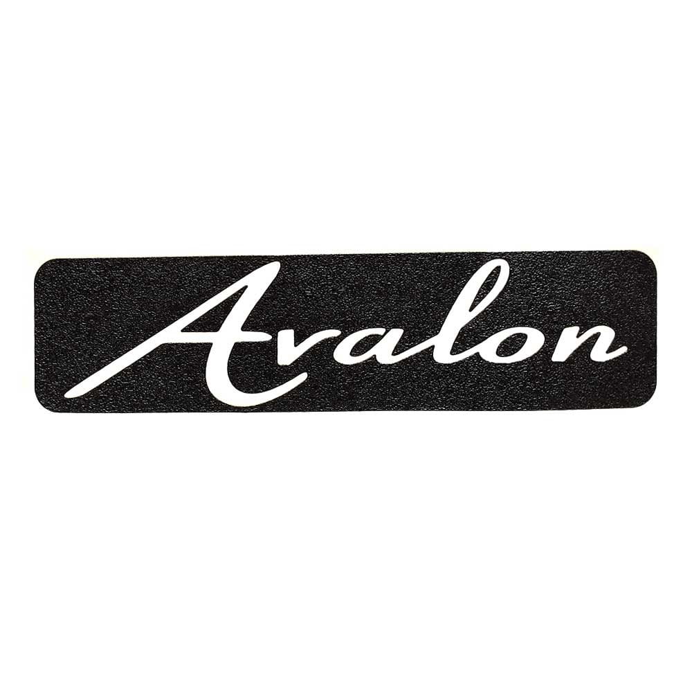 Avalon Boat Non-Skid Brand Decal 080528 | 12 x 3 Inch Black - Walmart.com