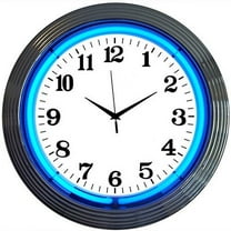 Neonetics 15-Inch Bar and Game Room Neon Wall Clock with Light Glow ...
