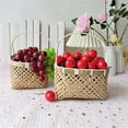 Basket with Handle Handwoven Food Basket for Restaurant and Picnics ...