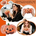 4-Pack Halloween Soft Pumpkin Toys, Slow Rising Lantern Stress Relief ...