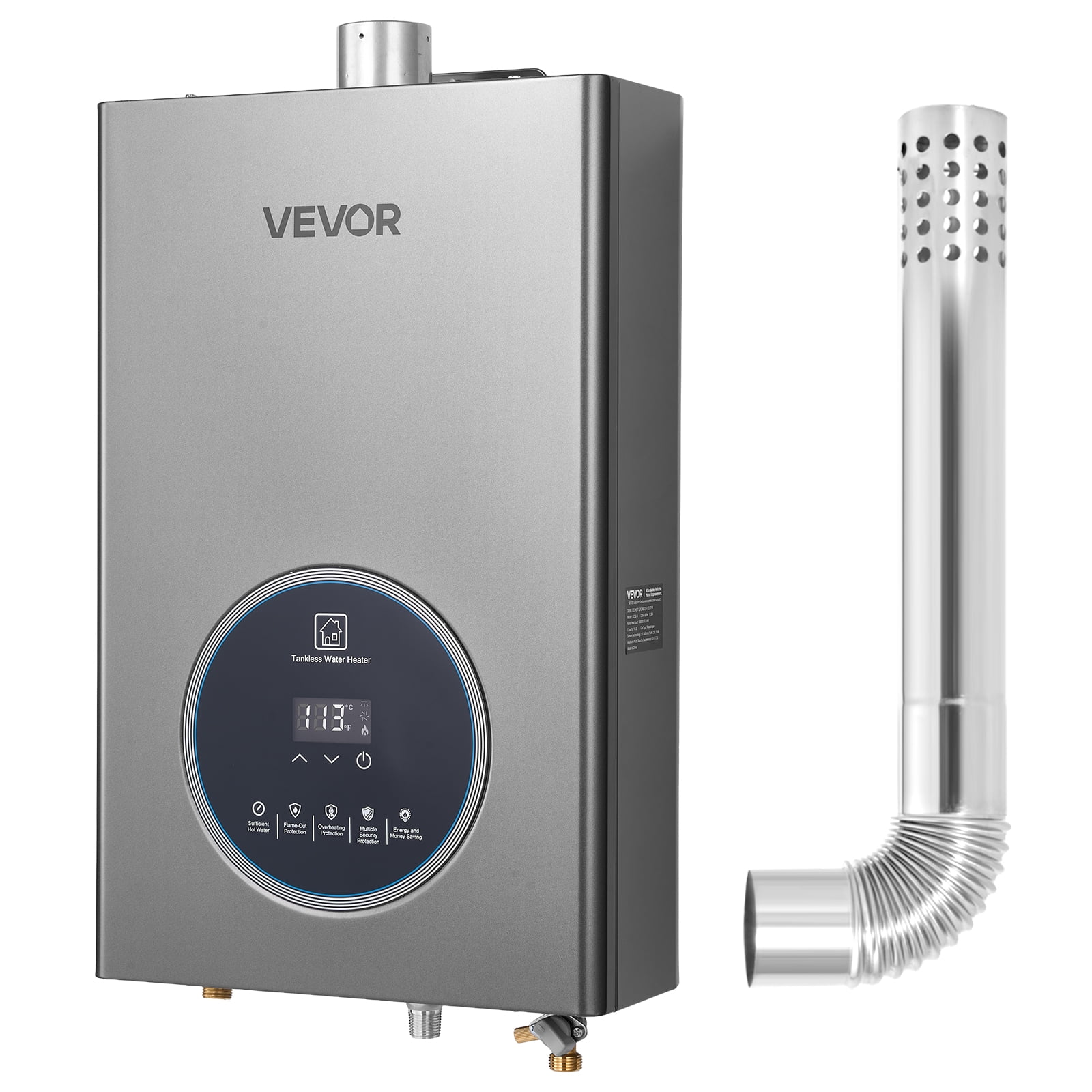 Click here for Vevor Gas Tankless Water Heater 4.3gal 100000 Btu... prices