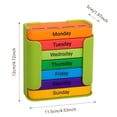 7-Day Medication Organizer – Weekly Pill Organizer with 4 Daily ...