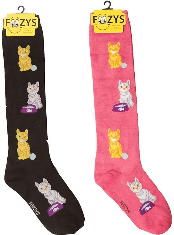 Cat Socks Knee High