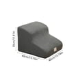 BBilaBu Dog Stairs for Small Dogs,Foam Ramp for Bed and Couch,Non Slip ...