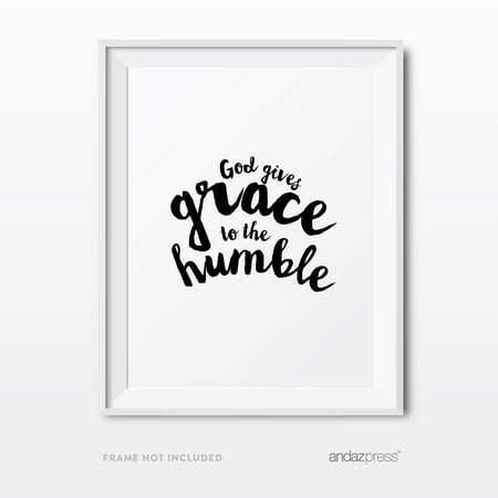 God Gives Grace to the Humble, Bible James 4 6 Bible Verses Religious ...