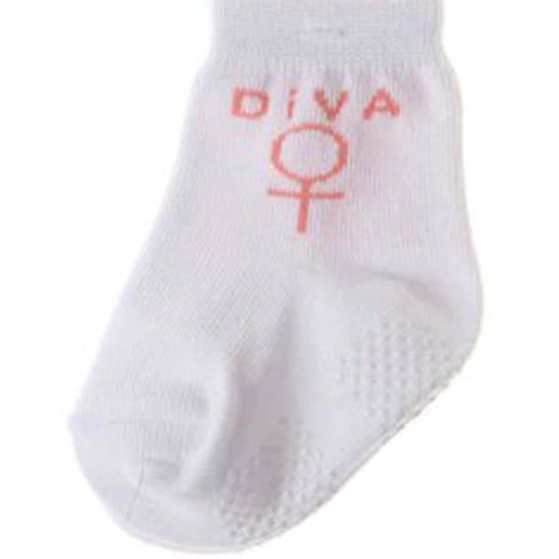 Newborn Baby Girl Diva Socks - Walmart.com