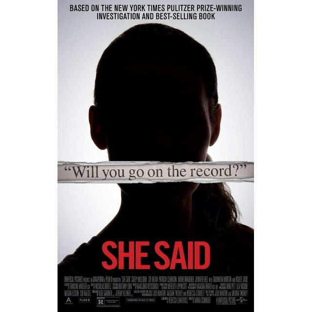 She Said Movie Poster Glossy Quality Paper No Frame Photo Art Print ...