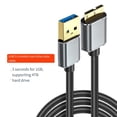 YIEMEEN Multiple Length USB 3.0 To MicroB Data Cable For Desktop Or ...