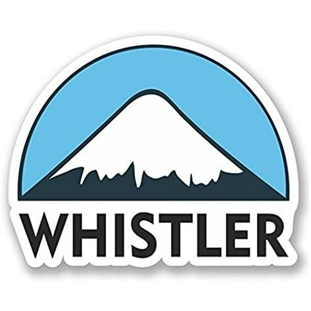Whistler Ski Snowboard Vinyl Sticker Decal - Sticker Graphic - Auto ...