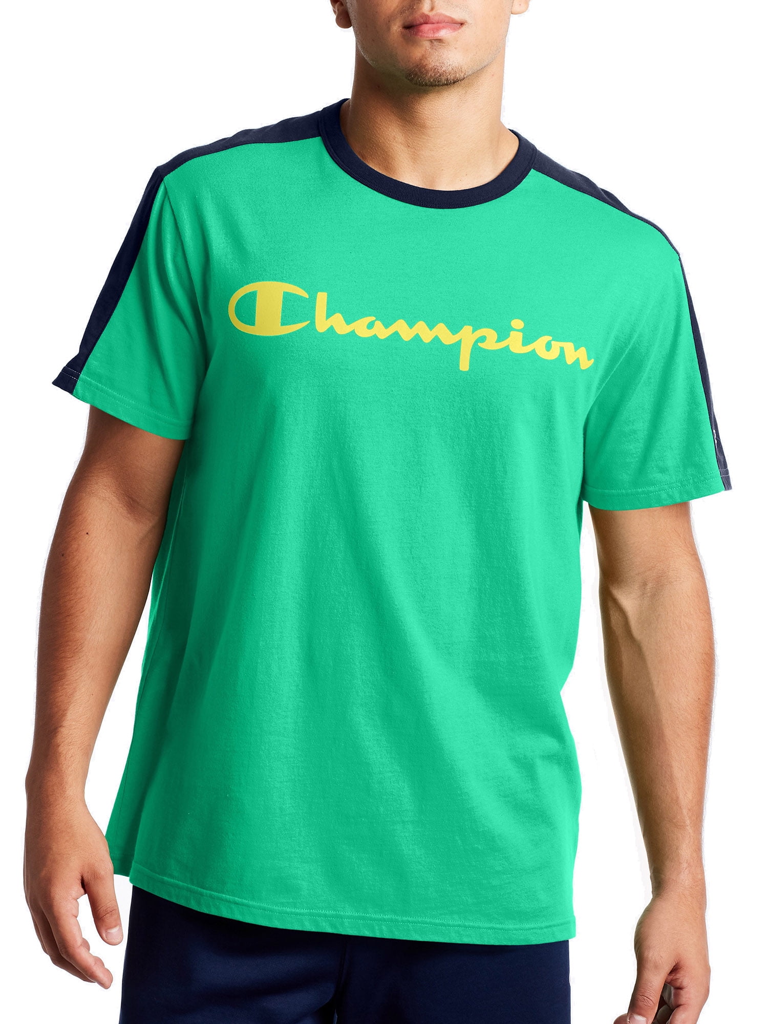 Champion Men's Sportstyle Colorblock Tee - Walmart.com