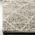 SAFAVIEH Natura Taegan Geometric Diamonds Area Rug, Ivory/Stone, 8' x ...