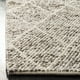 SAFAVIEH Natura Taegan Geometric Diamonds Area Rug, Ivory/Stone, 8' x ...