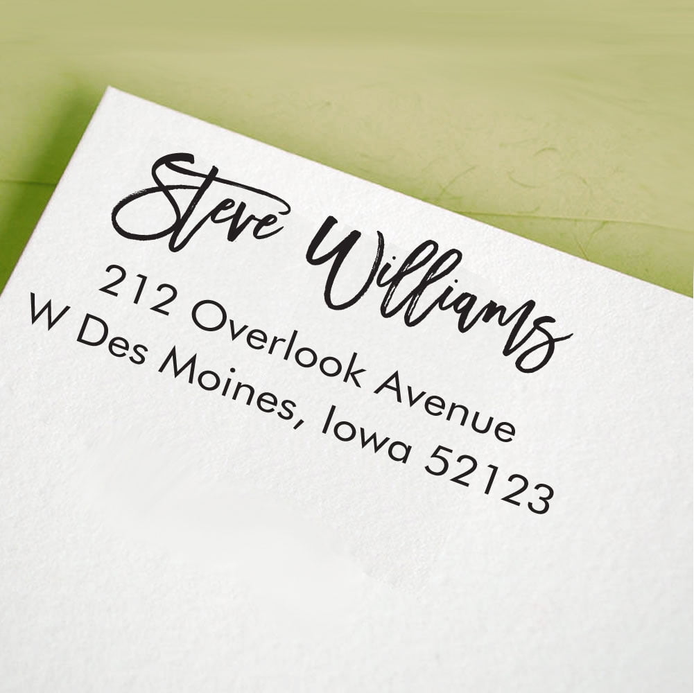 Personalized Rubber Stamp Proposal Gift Idea Self Inking Custom Return ...