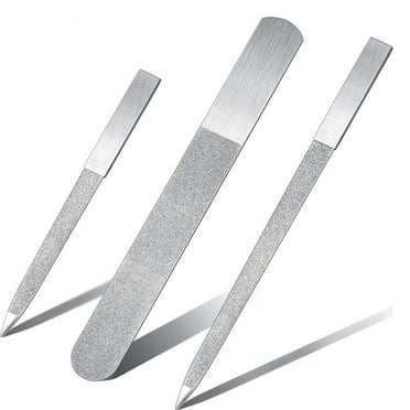 3 piece Czech Glass Mani/Pedi Nail File Set - 3.5 in., 5.5 in. & 7.5 in ...