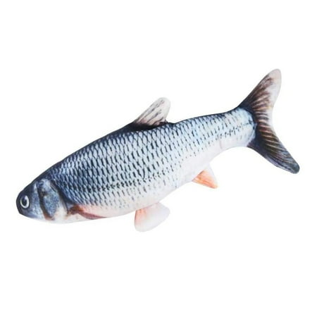 Cat Toys Flopping Fish 11.5", Upgraded for 2022, Moving Cat Kicker ...