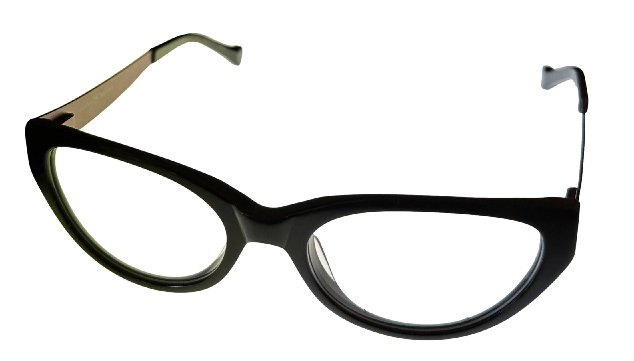 Lucky Womens Ophthalmic Soft Tear Drop Plastic Frame Sonora Black. 52mm ...