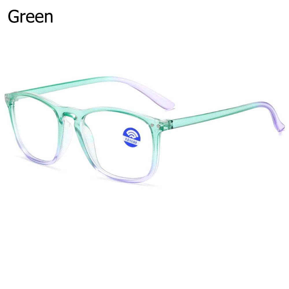 Fashion Big Frame Jelly Color Women Anti-UV Blue Rays Glasses Computer ...