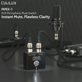 Cubilux MMX-1 XLR Mute Switch for Microphone, Full Aluminum Alloy Case ...