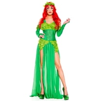 Music Legs Women's Poisonous Villain Costume - Walmart.com