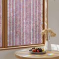 Dusty Pink Striped Window Privacy Film Minimalism Stripes Modern ...