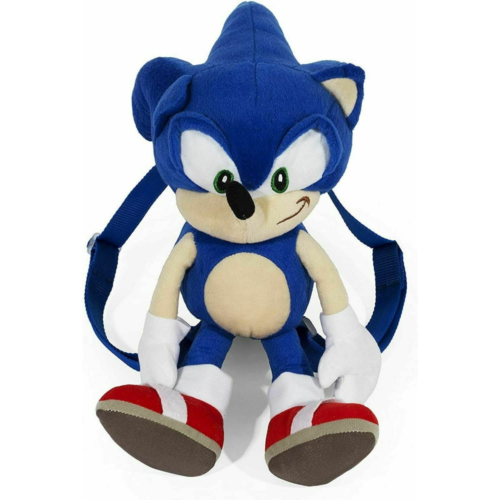 Sonic - Sonic the Hedgehog Doll Plush Backpack - Sonic Backpack ...