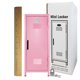 Metal Mini Locker with Lock and Key - Light Pink - Walmart.com