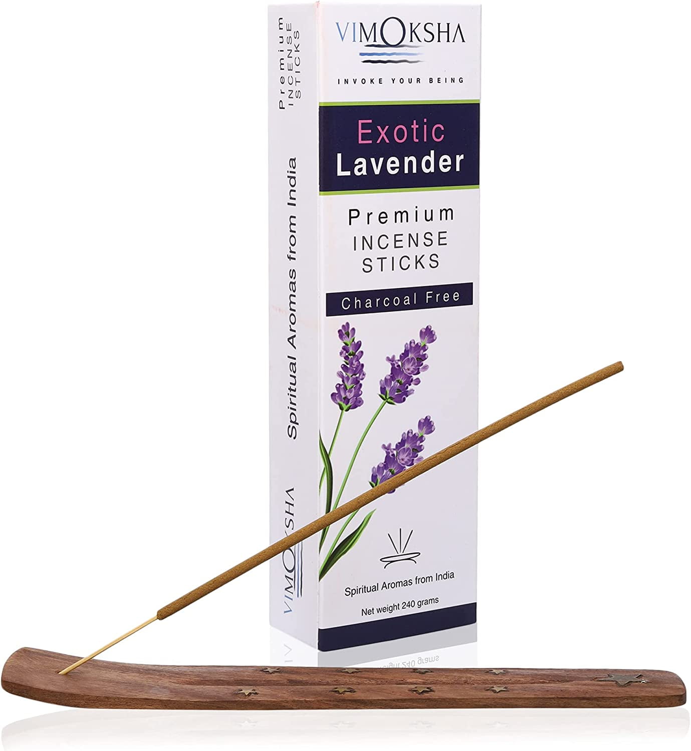 Premium Lavender Incense Sticks 240 Grams - (Approx 135 Thick Incense ...