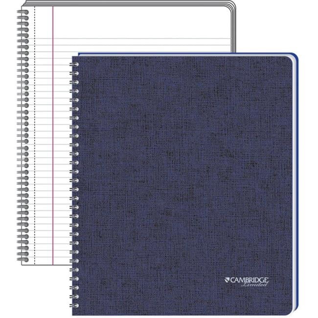 Mead MEA06136 Cambridge Hardbound Business Notebook - Blue | Walmart Canada