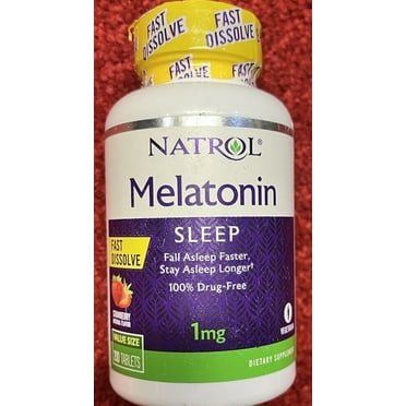 Nutricost Melatonin 10mg, 180 Gummies (90 Serv), Strawberry Flavored - Walmart.com