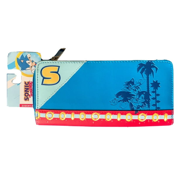 Sonic The Hedgehog Large Zip Around Wallet - Go Sega 60th Anniversary ...