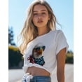 American Eagle T Shirts for Women Short Sleeve Cotton Crewneck T-Shirt ...