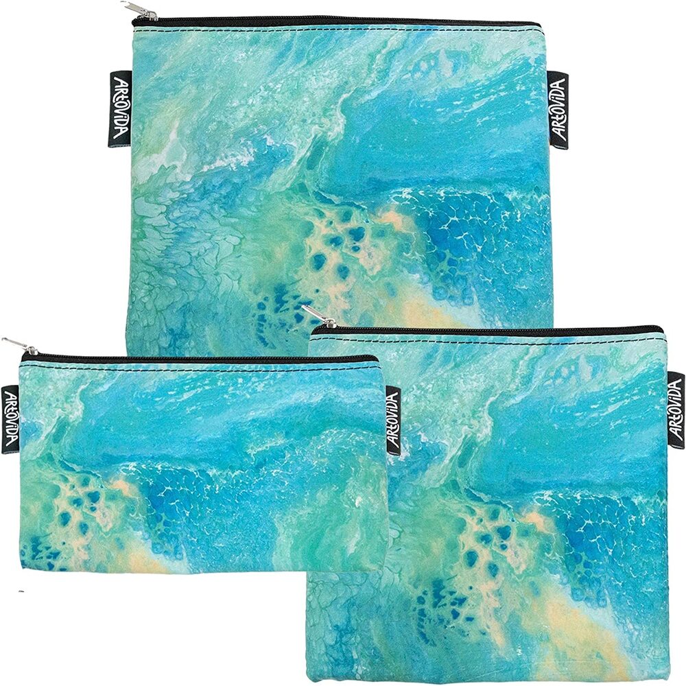 ARTOVIDA Artists Collective Reusable Lunch Baggies | Snack and Sandwich ...