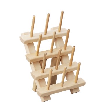 Dritz Wooden Thread Rack, 60 Spools - Walmart.com