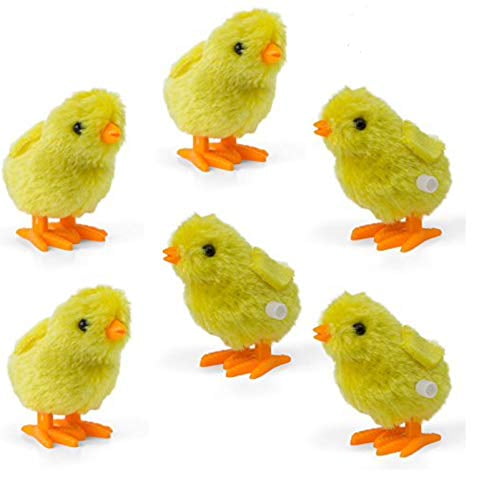 Fluffy Jumping Walking Chicks Novelty Toys for Kids Party Favors Easter ...