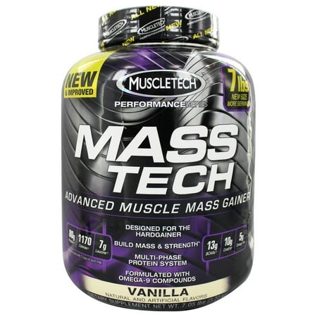 Muscletech Products - Mass Tech Performance Series Advanced Muscle Mass ...