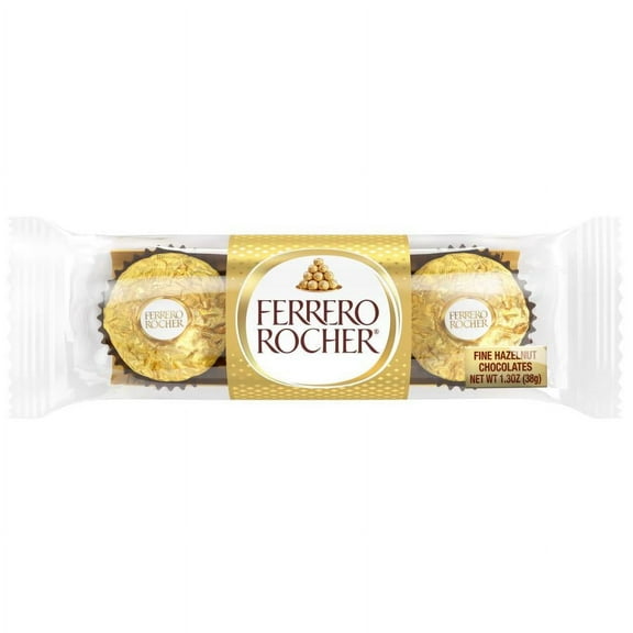 Ferrero Rocher Hazelnut Chocolates Candy Bar, 2 Pack of 48 Count ...