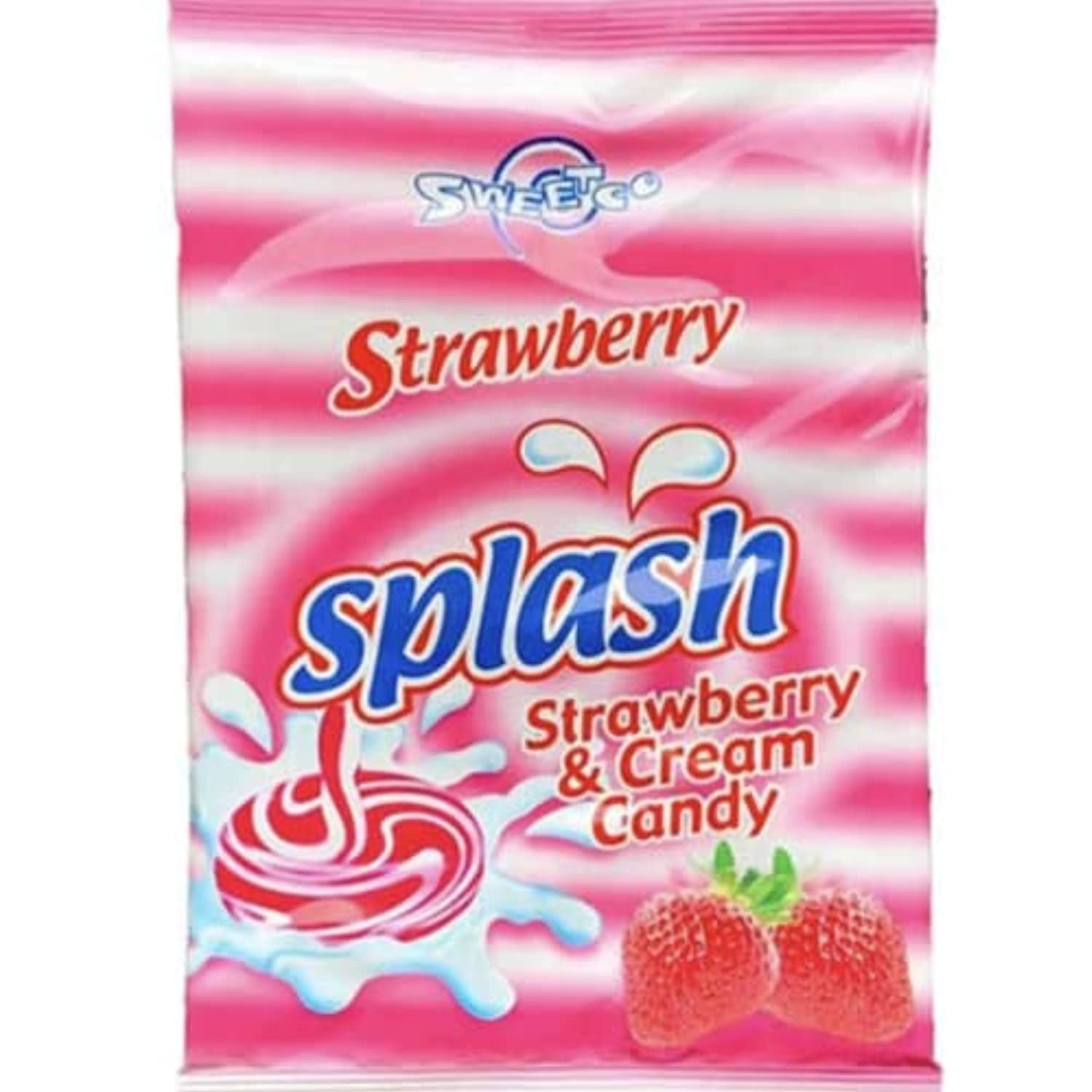 Splash - Nigerian Strawberry And Cream Flavored Candy [48 Pieces ...