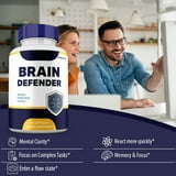 Brain Defender Capsules, Advanced Maximum Strength Pills Cognitive and ...