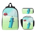 Backpack 3Pcs Set, Fashion Large Capacity Travel Laptop Bag, Cute ...