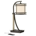 Franklin Iron Works Gentry Industrial Desk Lamp 22 High Oil Rubbed