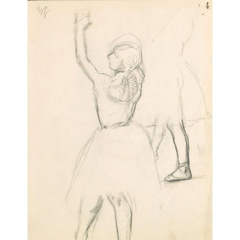 Degas Line Drawings