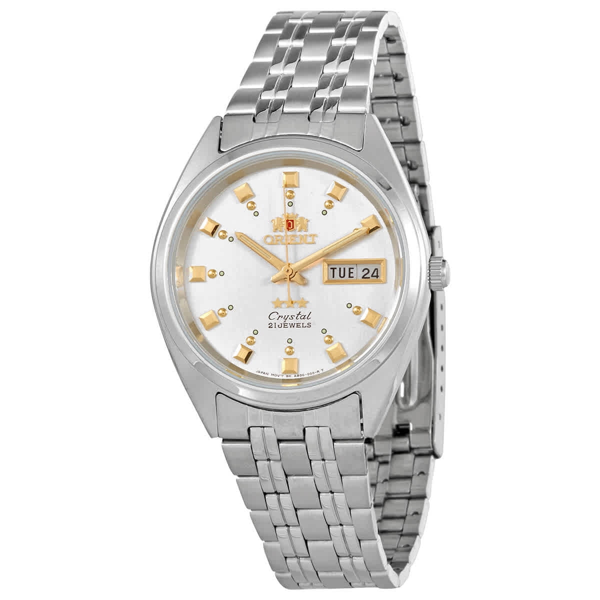 Orient Tri Star Automatic Silver Dial Men's Watch FAB00009W9 - Walmart.com
