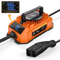 Kohree 36 Volts 18 AMP Golf Cart Battery Charger with Smart LCD Display ...