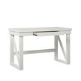 Ameriwood Crestwood Computer Desk - White Desk with Drawer - Walmart.com