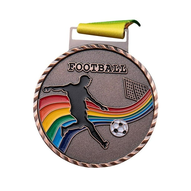 Clairlio Football Game Medals Soccer Sport Winner Award Commemorative ...