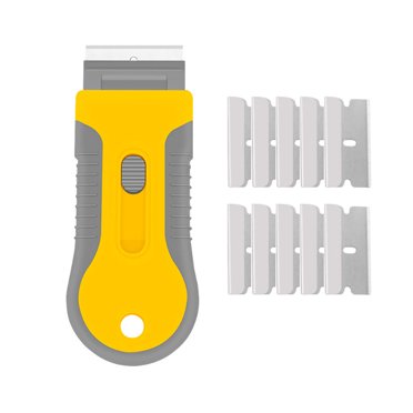 Plastic Razor Blades 100 PCS Double Edged Plastic Blade for Safety ...